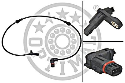 OPTIMAL ABS Speed Sensor For MERCEDES S204 W204 X204 W204 07-15 ...