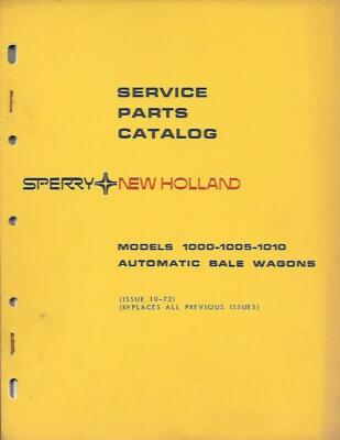 Manuals & Books - Sperry New Holland Models