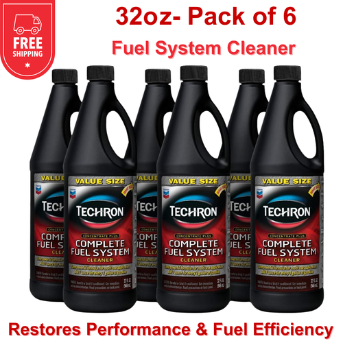 Chevron Techron Fuel System Cleaner Concentrate Plus 32 fl oz, Pack of ...