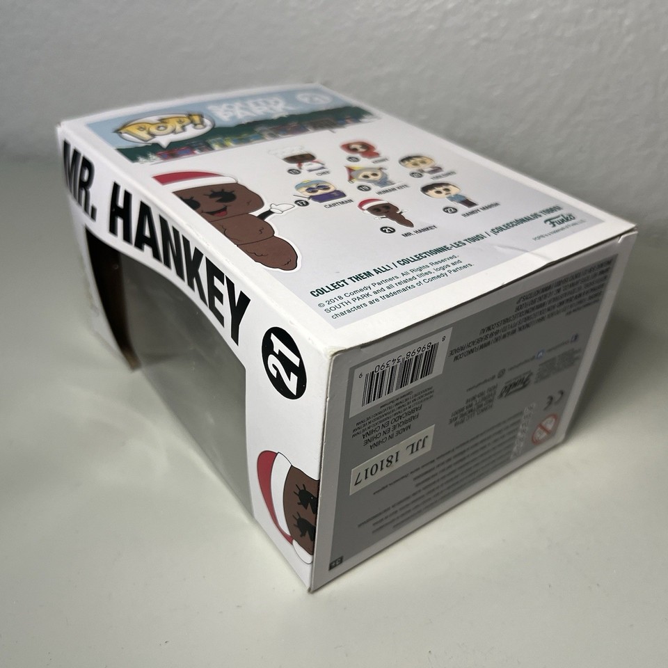Funko Pop! South Park #21 MR. HANKEY The Christmas Poo Vaulted Vinyl ...