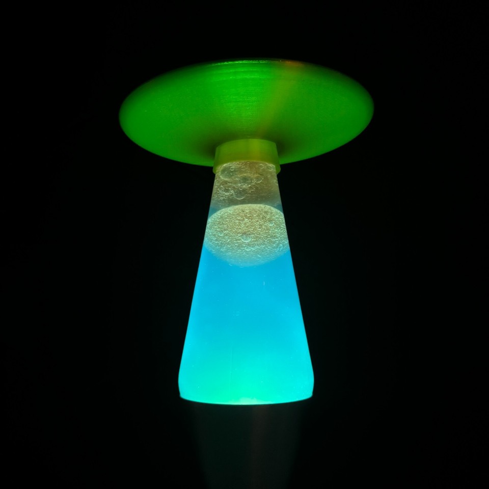Close Encounter UFO Cap – Green Edition for Lava Lamps (Lamp Not ...