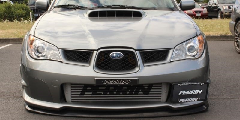 Perrin License Plate Hole Delete + Frame for 2006-2017 Subaru Impreza ...