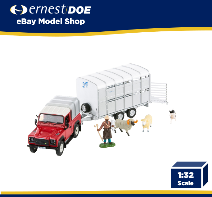 Britains Sheep Farmer Set 1:32 Scale Model Farm Vehicle 43138 | eBay UK