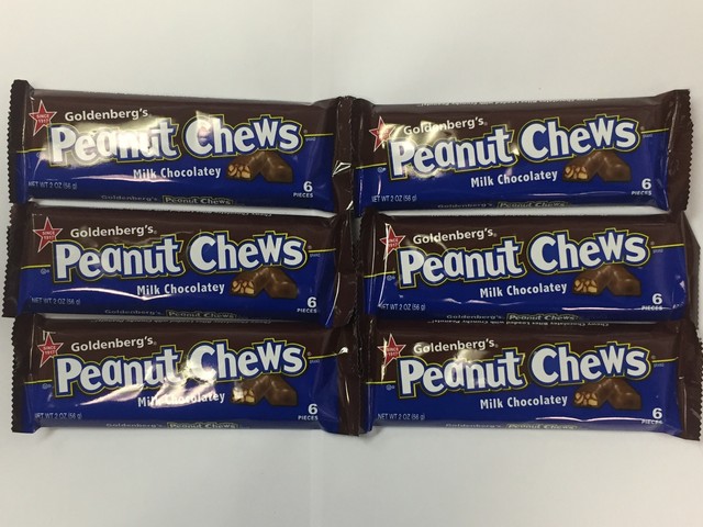 Peanut Chews 6ct Candy Bar - Milk Chocolate & Crunchy Peanuts - FREE ...