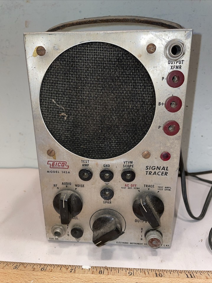 EICO SIGNAL TRACER Model 145A Untested - Powers On | eBay