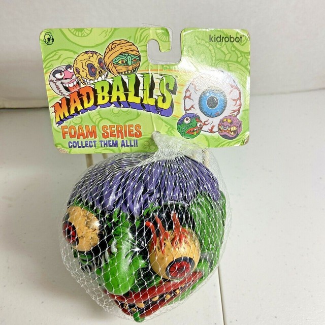 Kickball & Playground Balls Kidrobot Madballs Oculus Orbus Foam Ball SG ...