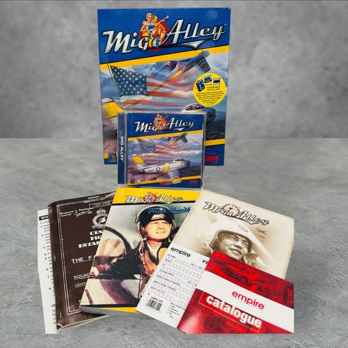 MiG Alley Vintage 1999, PC Retro Flying "Sim of the Year" Big Box ...