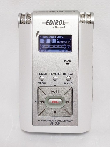 ROLAND Edirol R-09 24 bit Wave MP3 Recorder Digital Audio | eBay