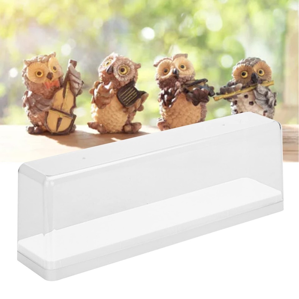 Acrylic Display Case, Dust Proof Figure Collection Box with Transparent ...