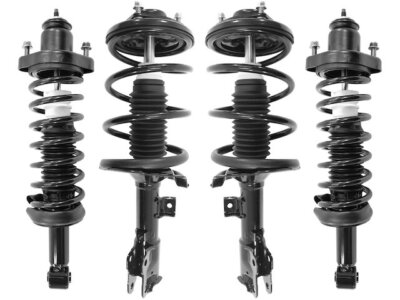 Front and Rear Strut and Coil Spring Kit For 08-10 Mitsubishi Lancer ...