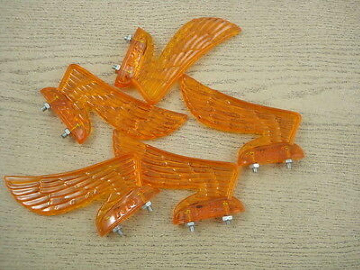 HONDA CUB C50 C65 C70 C90 CT70 CT90 CT110 CT200 Headlight Wing Visor ...