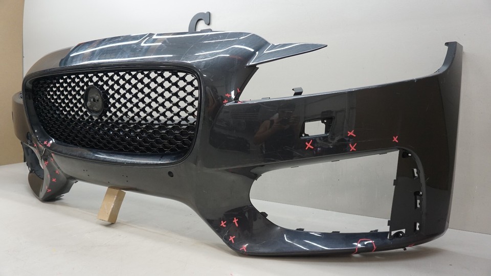 2016-2017 Jaguar XF S Front Bumper Cover Panel W/ Grille Grill ...