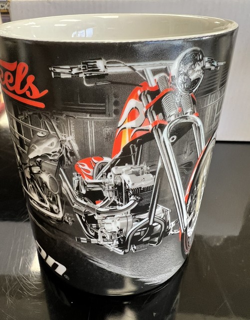 Snap-on Tools 4 Piece Ceramic Coffee Mug Set Choko Design SSX18R1 for ...