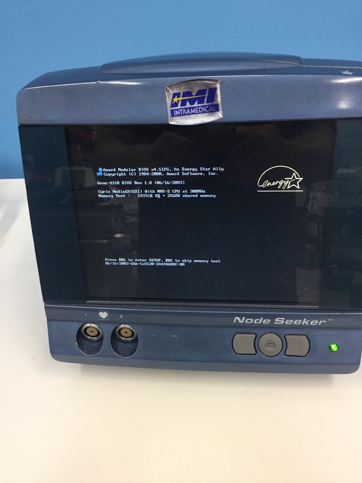 IMI Node Seeker Gamma Imaging Detector NO PROBES.CUSTOM HARDSHELL ...