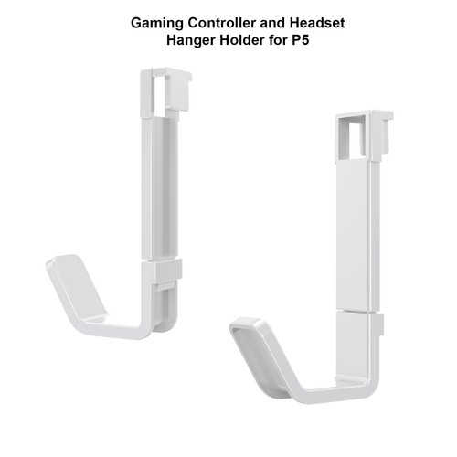 For PS5/PS5 Slim Console 1 Pair Gaming Controller Hanging Holder ...