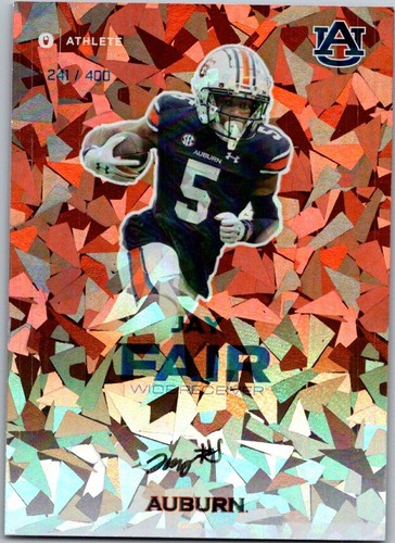 2023 ONIT Football Auto #ed /400 JAY FAIR Auburn Tigers on Card ...