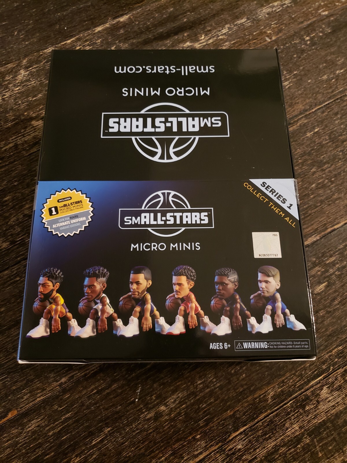 Full Box Series 1 NBA smALL-STARS Micro Minis 3" Figures (12) Sealed ...