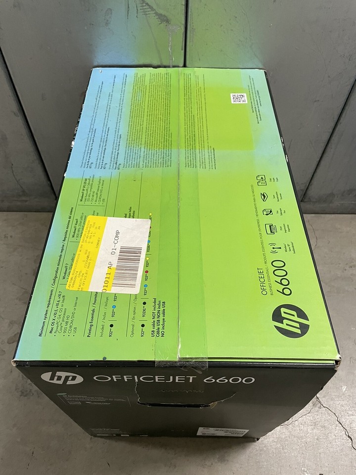 HP OfficeJet Pro 6600 e-ALL-IN-ONE Wireless Printer Brand New | eBay