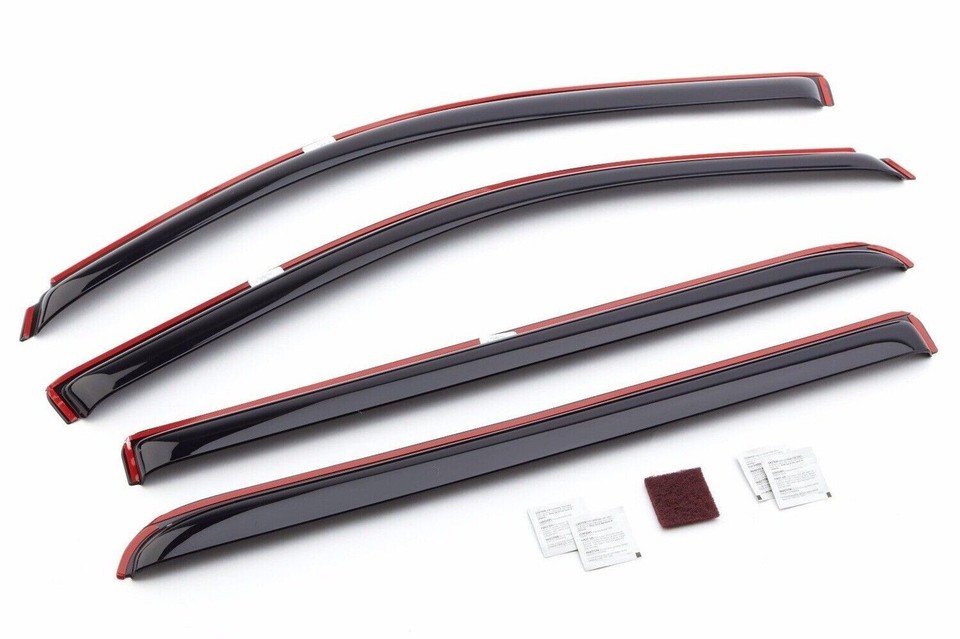 OEM Factory GM Set of 4 Front and Rear Wind Air Deflectors 2014-2019 ...