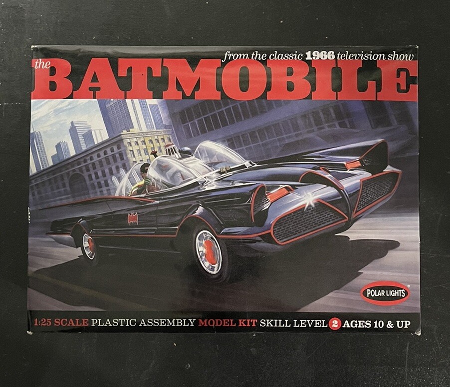 Polar Lights 1/25 Snap Batman 1966 Batmobile Model Kit For Parts | eBay