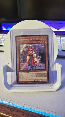 Yugioh - Libromancer Fire Secret Rare DIFO-EN000 1st Ed NM | eBay