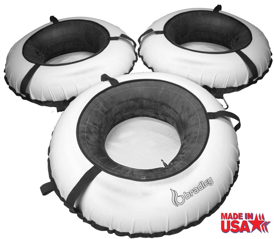 Pack of three Bradley heavy duty tubes for floating the river ...