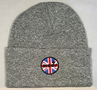 MODS UNION JACK JUBILEE TARGET MOD NORTHERN SOUL SKI HAT EMBROIDERED NOT A PATCH | eBay UK