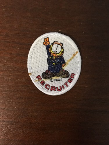Cub/Boy Scout Garfield Recruiter Patch | eBay
