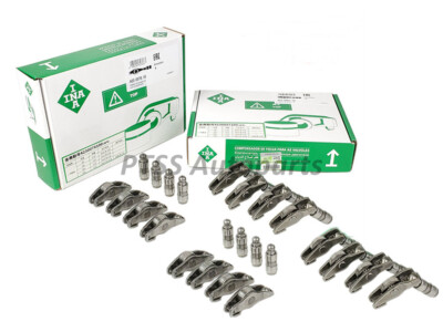 For VW Audi 2.0 TFSI 16 Pcs Set Rocker Arms Hydraulic Lifters Intake ...