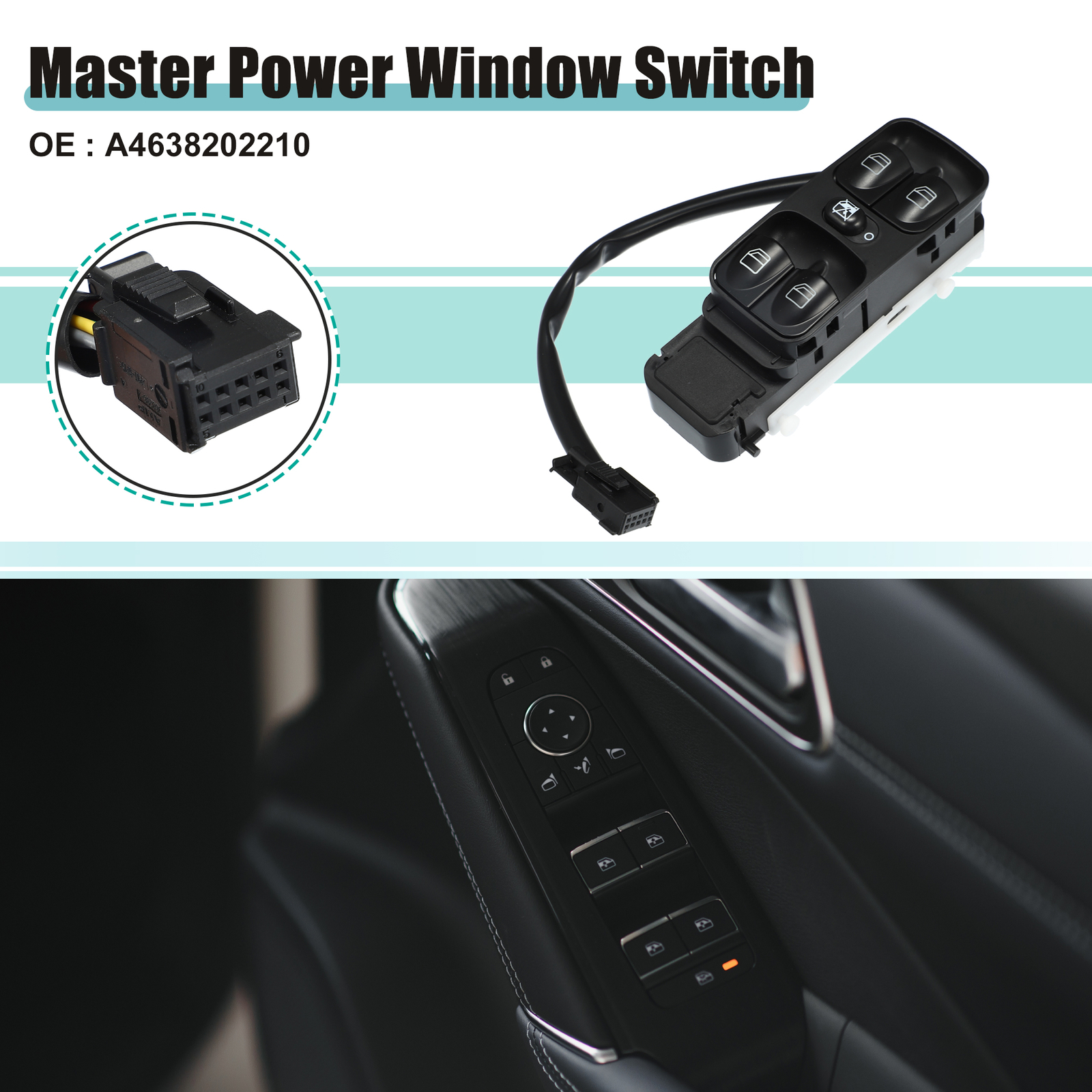 Power Window Switch Front Left Driver Side for Mercedes-Benz G500 2002 ...