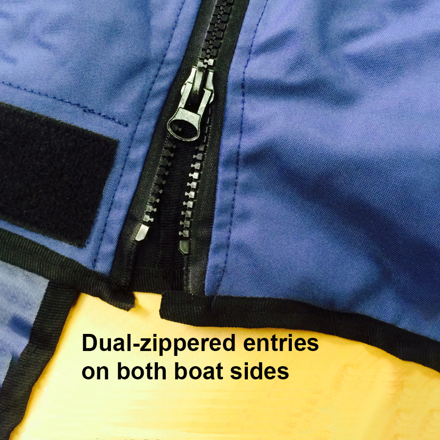 MayCraft 2300 CCX Center Console Fishing T-Top Hard-Top Boat Cover Navy ...