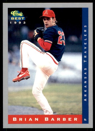 1993 Classic Best Brian Barber #124 Arkansas Travelers | eBay