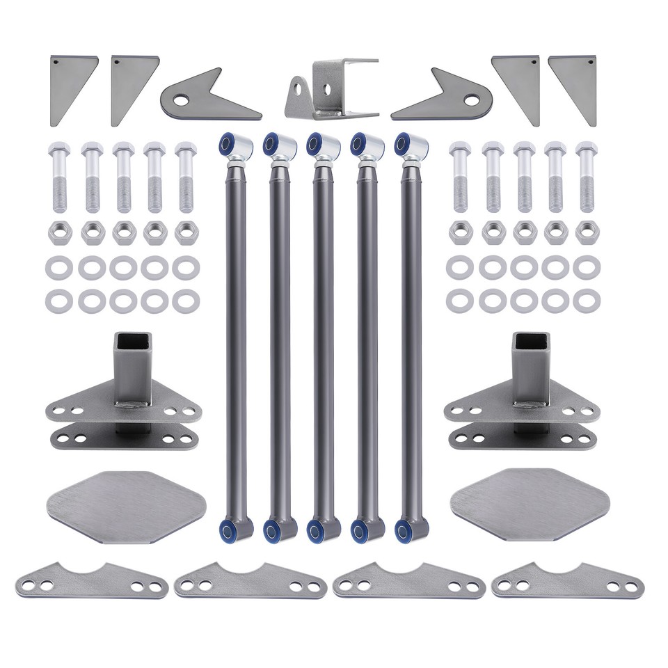 Universal Parallel 4 Link Mounts Kit for Rod Rat Truck Classic Car Aira ...