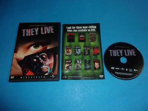 They Live (DVD, 1988) 25192123528 | eBay