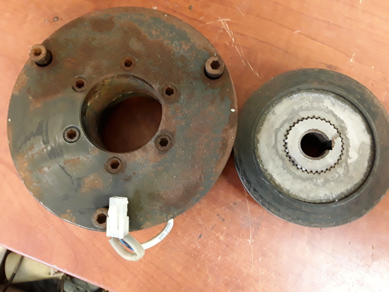 Teleco Freni Electromagnetic Brake FMPR165 from Yale MTR007LEN24T Tow ...