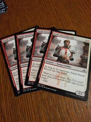 Mtg Fresh-Faced Recruit x4 | eBay