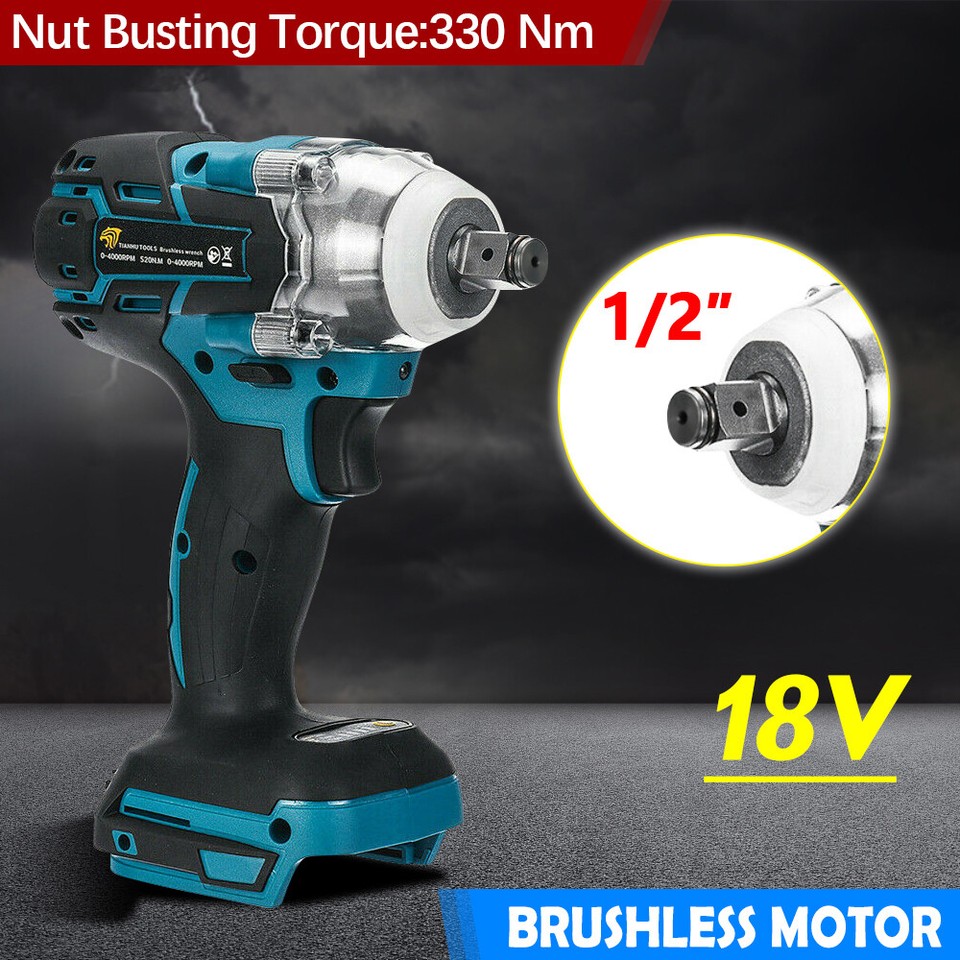 Cordless Impact Wrench for MAKITA DTW285Z 1/2" 18V Electric Drill ...