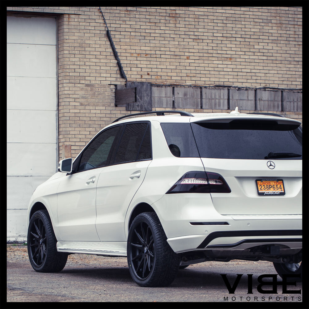 22" ROHANA RC10 BLACK CONCAVE WHEELS RIMS FITS MERCEDES W164 ML350 ...