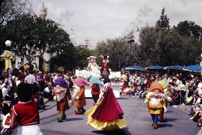 1983 Disneyland Parade snow white dwarves 35mm SLIDE An9 | eBay