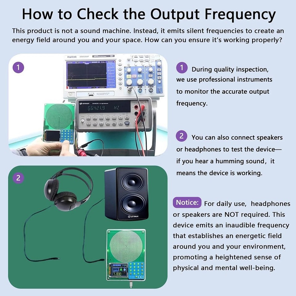 Sine Wave Generator Adjustable Frequency Control Acoustic Frequency ...