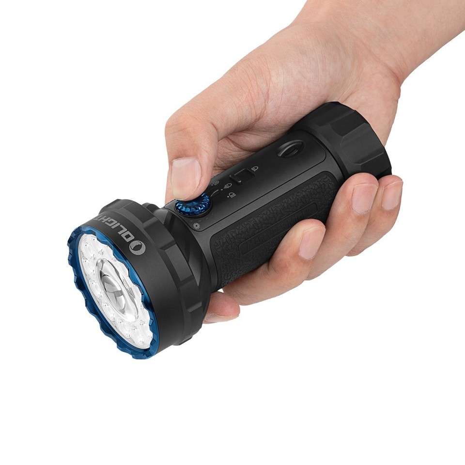 Olight Marauder Mini 2 Wide-Beam High-Intensity Flashlight, 10000 ...