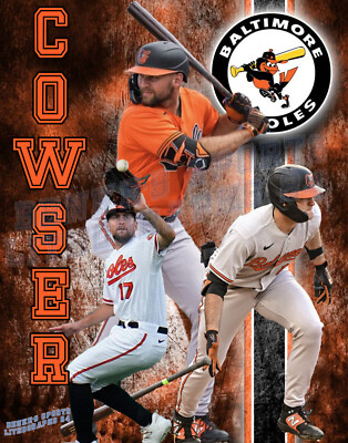 Baltimore Orioles Lithograph print of Colton Cowser 2024 11 x 14 | eBay