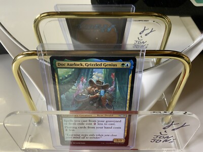 Doc Aurlock, Grizzled Genius Magic MtG x1 OTJ Outlaws of Thunder ...