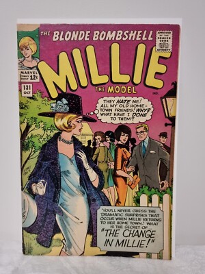 Millie The Model #131 - Stan Lee Script - Marvel Comics 1965 | eBay