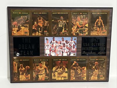 1992 SKYBOX USA Dream Team Card Playoff Set Jordan JohnsonBird Ewing ...
