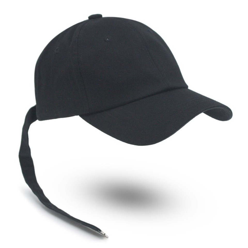 NWT Plain Pierced Rings Long Strap Adjustable Strapback Baseball Cap | eBay