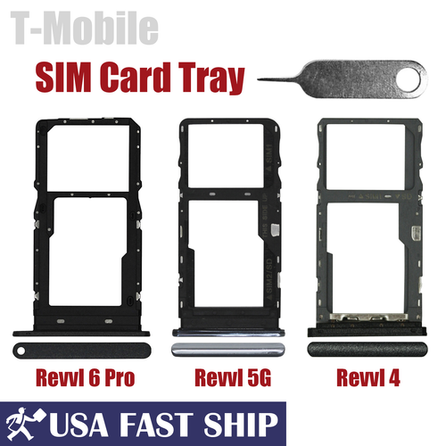 OEM MicroSD SIM Card Tray For T-Mobile Revvl 4 /Revvl 5G / Revvl 6 Pro ...