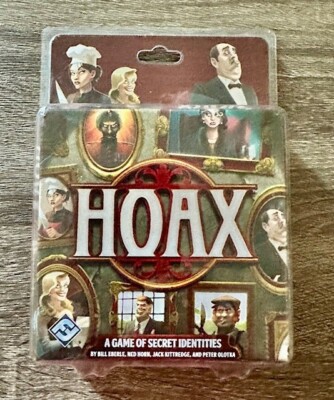 HOAX Game A Game Of Secret Identities! BRAND NEW Sealed May The Best ...