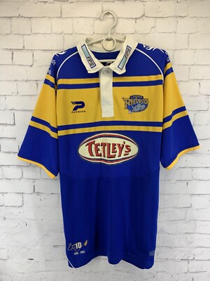 LEEDS RHINOS 2005 2006 HOME RUGBY SHIRT JERSEY MAGLIA PATRICK ORIGINAL ...