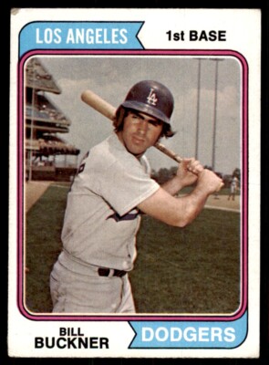 1974 Topps Bill Buckner B Baseball Cards #505 | eBay